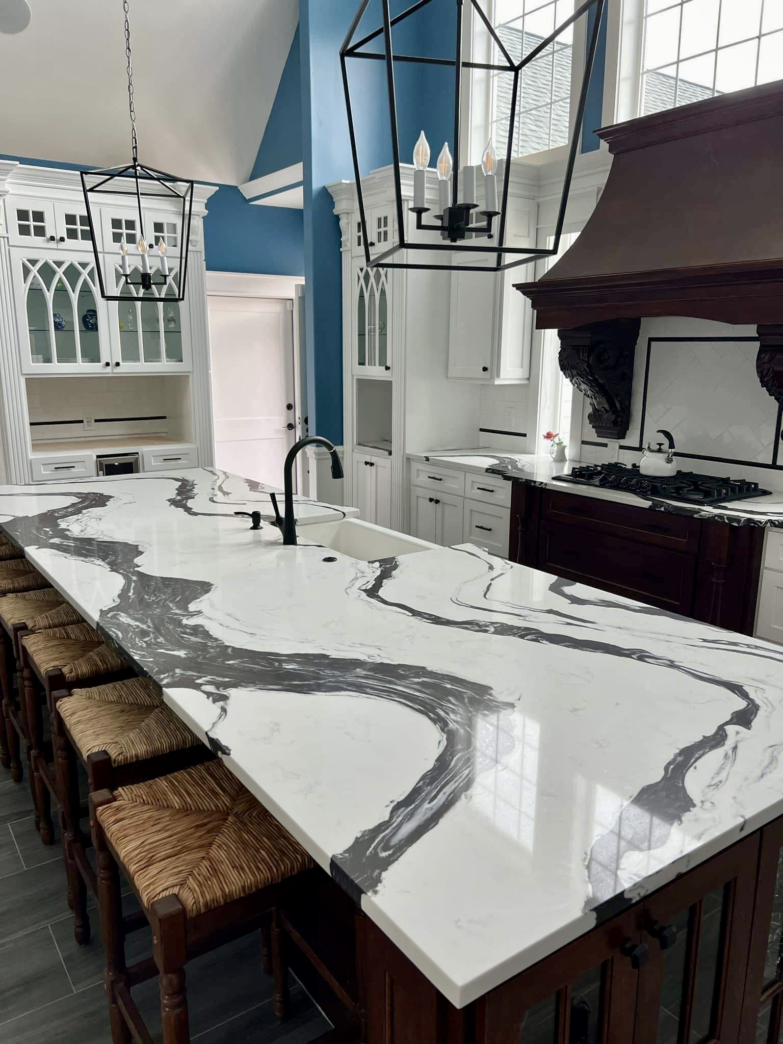 Anderson Granite & Marble Shop of Greenwood - Calacatta Panda - 03/09/2025